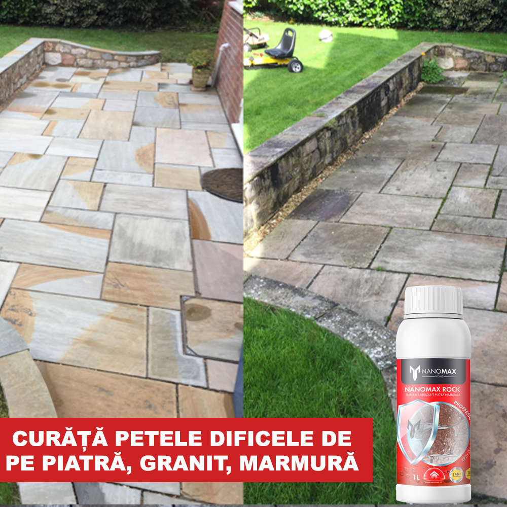 Solutie/Detergent Curatare Piatra, Pavaj, Beton Exterior, Granit ...
